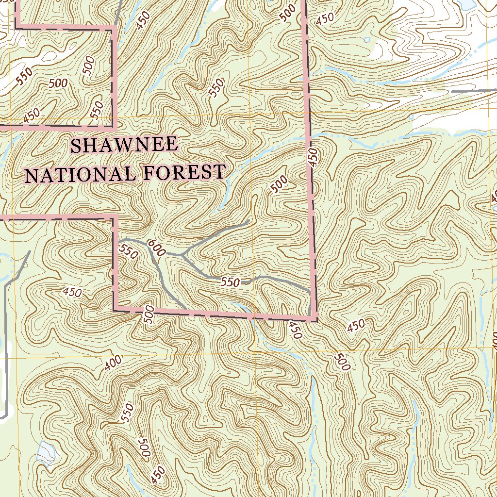 Dongola, IL (2021, 24000-Scale) Map by United States Geological Survey ...