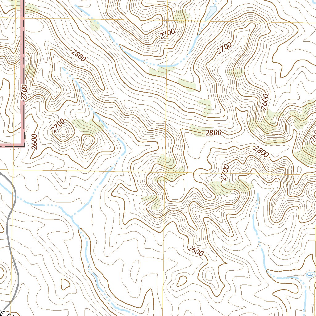 Dry Bullion Creek, ND (2020, 24000-Scale) Map by United States ...