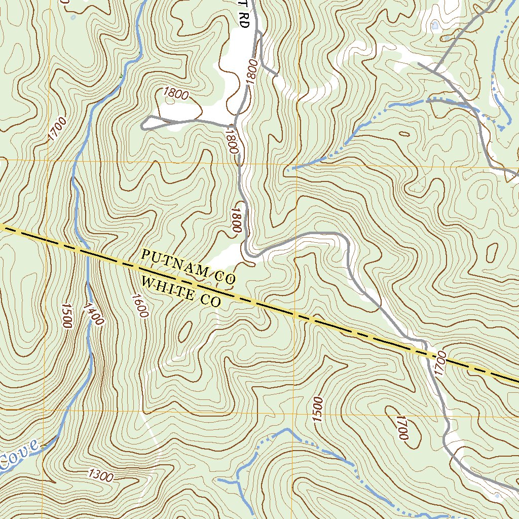 Dry Valley, TN (2022, 24000-Scale) Map by United States Geological ...
