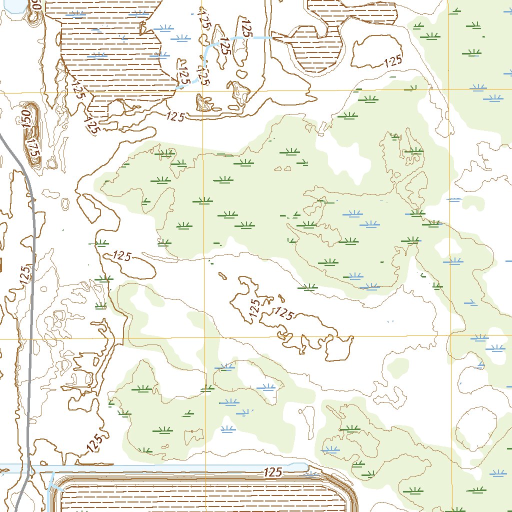 Duette, FL (2021, 24000-Scale) Map by United States Geological Survey ...