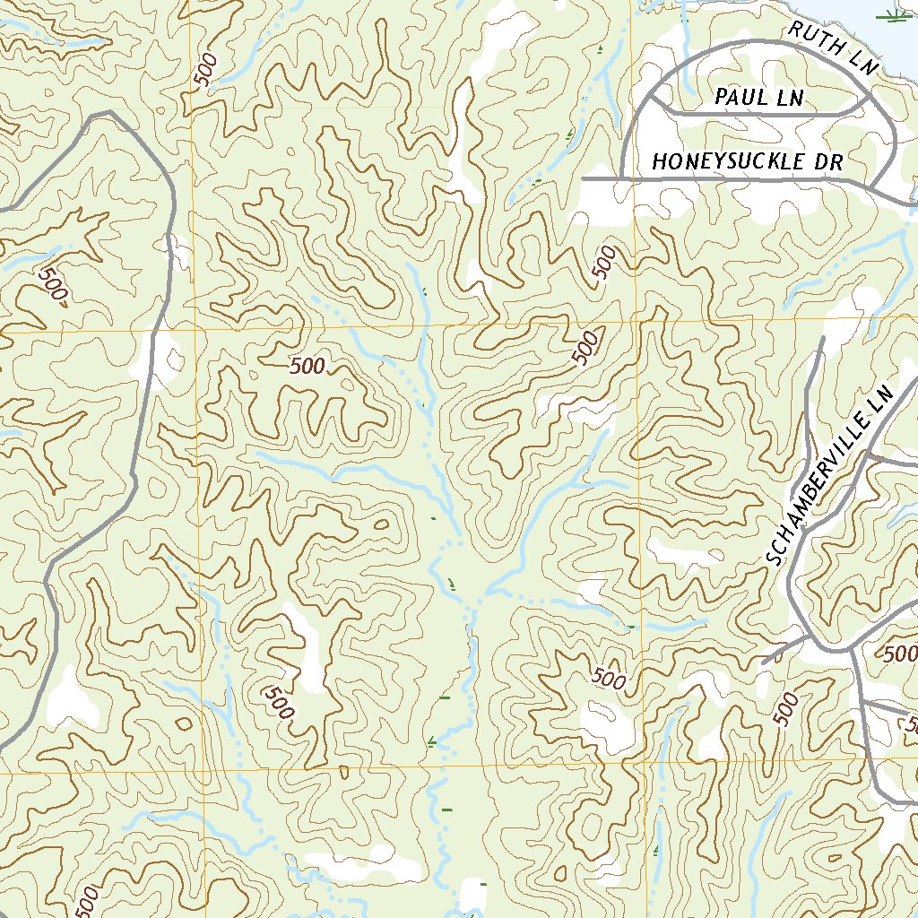 Duffee, MS (2020, 24000-Scale) Map by United States Geological Survey ...