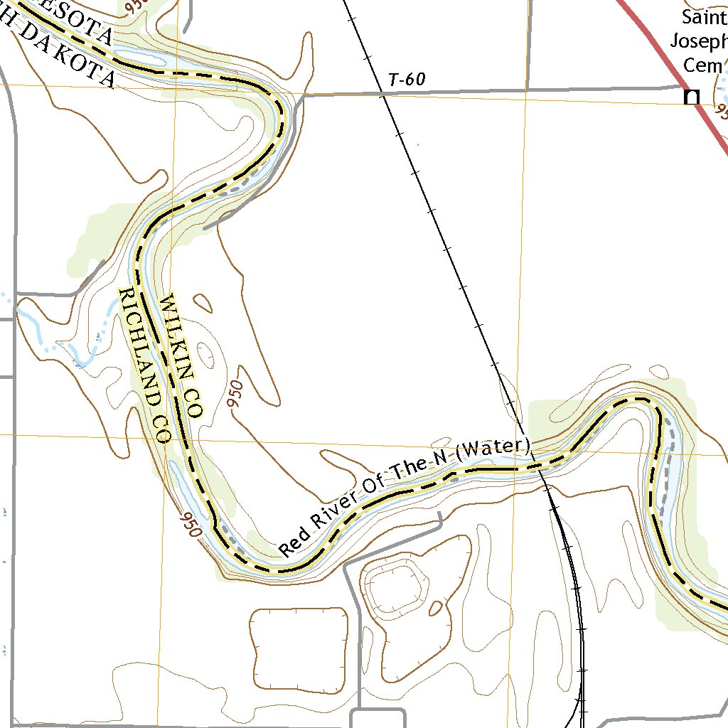 Dwight, ND (2020, 24000-Scale) Map by United States Geological Survey ...