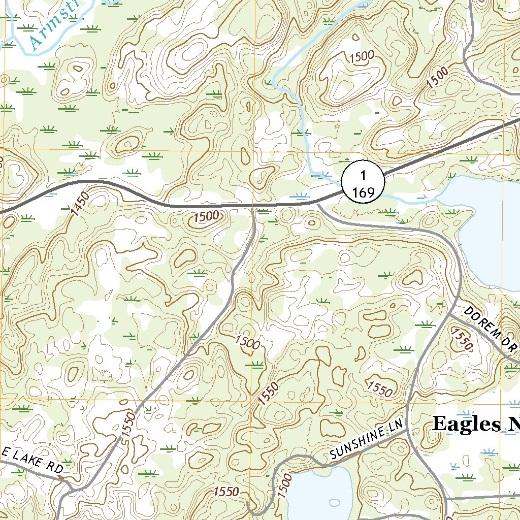 Eagles Nest, MN (2022, 24000-Scale) Map by United States Geological ...