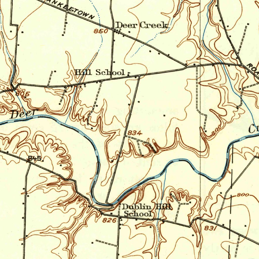 Era, OH (1913, 62500-Scale) Map by United States Geological Survey ...