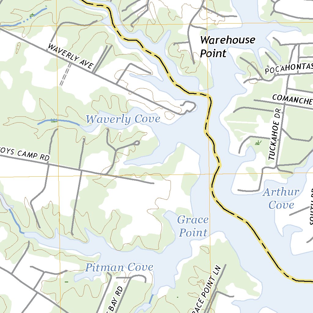 Fleets Bay, VA (2022, 24000-Scale) Map by United States Geological ...
