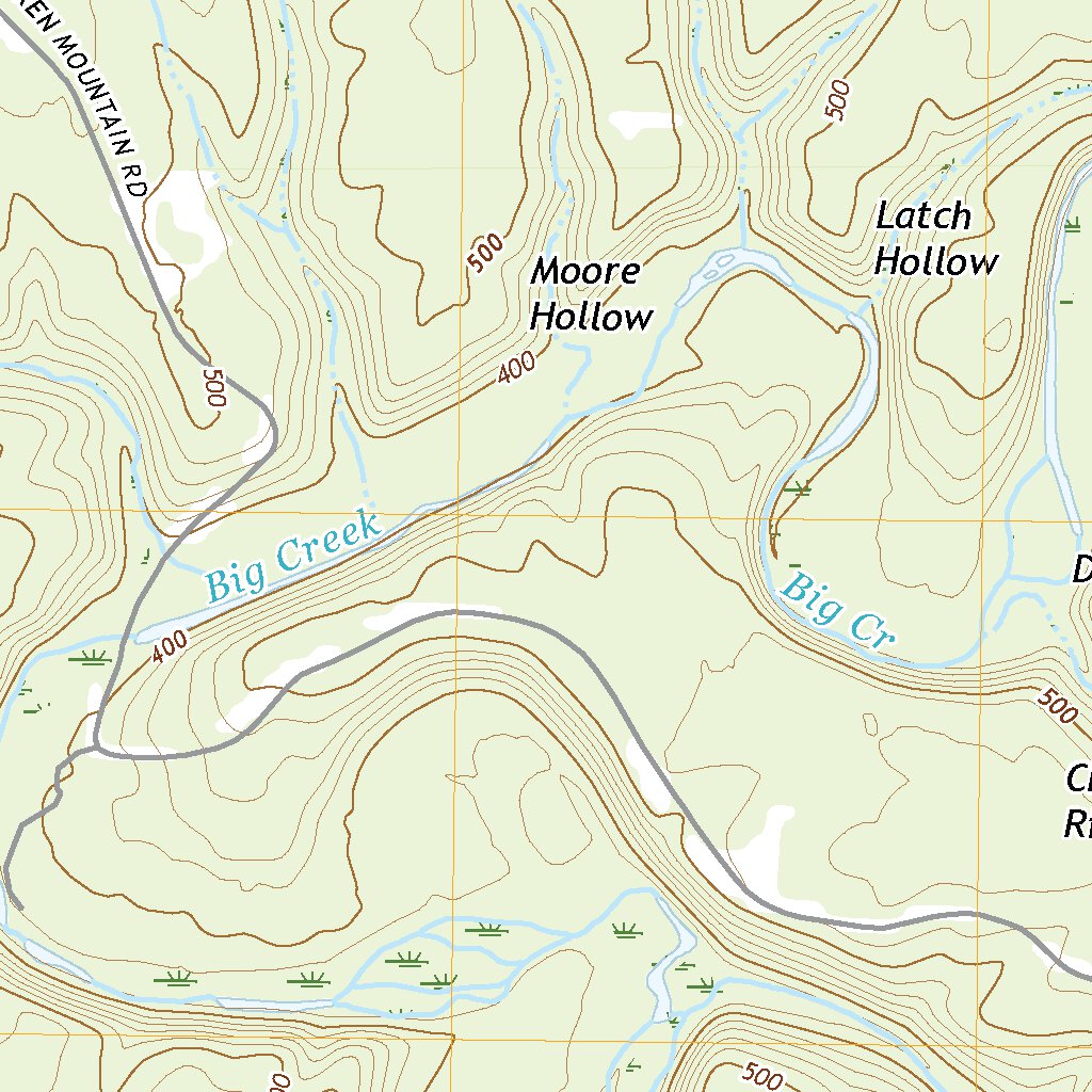 Floral, AR (2020, 24000-Scale) Map by United States Geological Survey ...