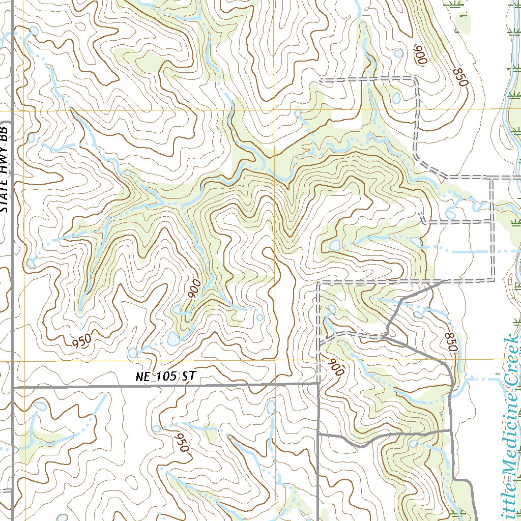 Galt, MO (2021, 24000-Scale) Map by United States Geological Survey ...