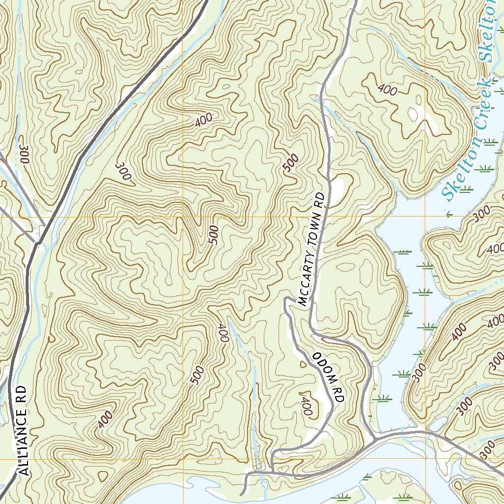 Gilmore, AL (2020, 24000-Scale) Map by United States Geological Survey ...