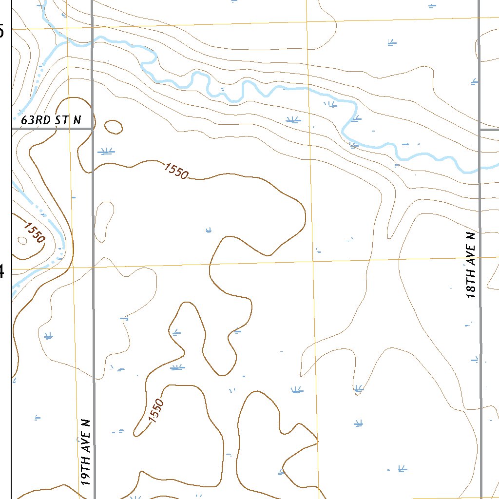 Granville SW, ND (2020, 24000-Scale) Map by United States Geological ...