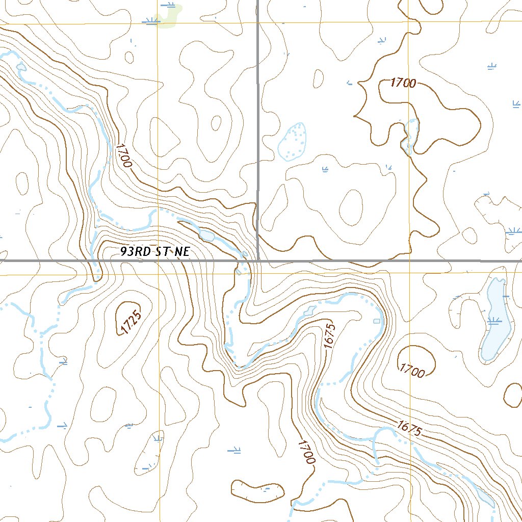 Hansboro SW, ND (2020, 24000-Scale) Map by United States Geological ...
