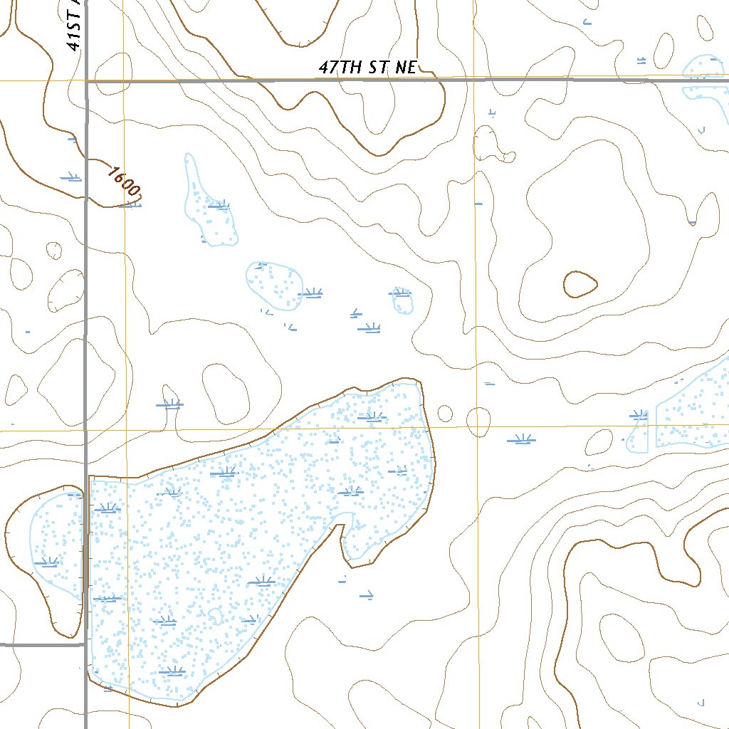 Harlow SW, ND (2020, 24000-Scale) Map by United States Geological ...