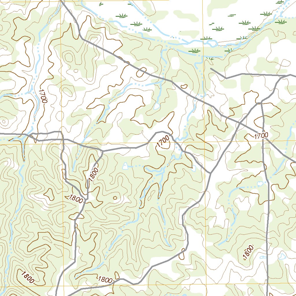 Hell Roaring Creek, TX (2022, 24000-Scale) Map by United States ...