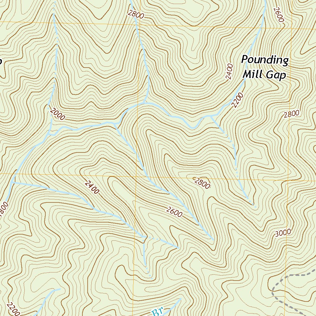Hemp Top, GA (2020, 24000-Scale) Map by United States Geological Survey ...
