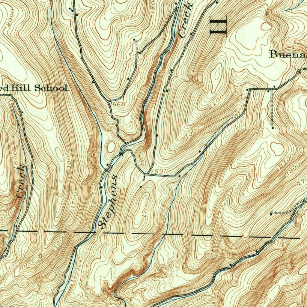 Hornell, NY (1915, 62500-Scale) Map by United States Geological Survey ...
