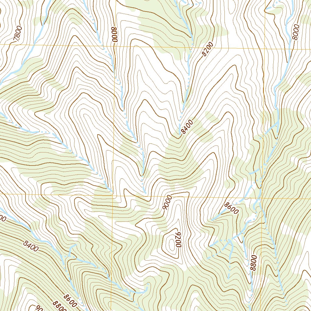 Hunter Peak, WY (2021, 24000-Scale) Map by United States Geological ...