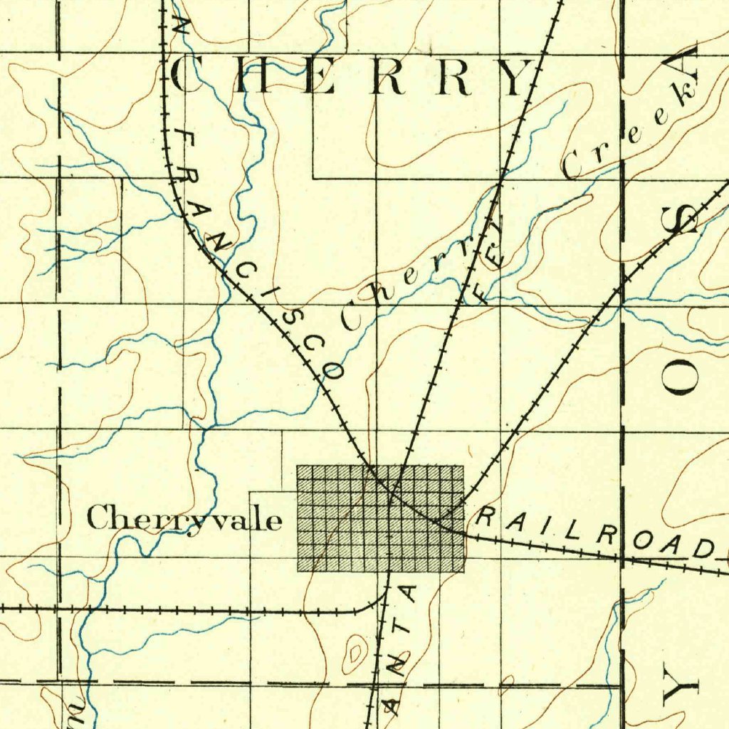 Independence, KS (1894, 125000-Scale) Map by United States Geological ...