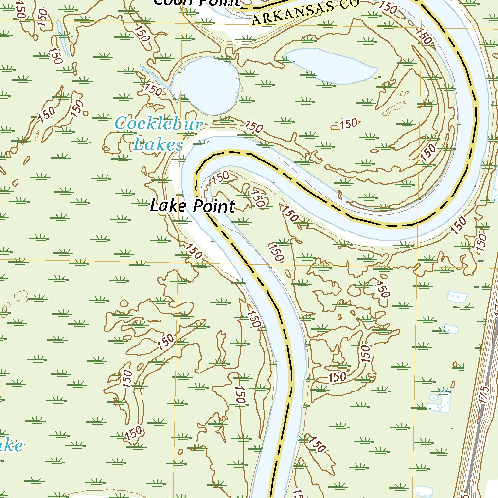 Indian Bay SE, AR (2020, 24000-Scale) Map by United States Geological ...