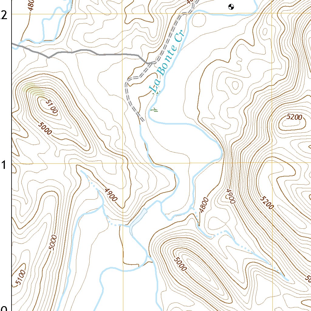 Irvine, WY (2021, 24000-Scale) Map by United States Geological Survey ...