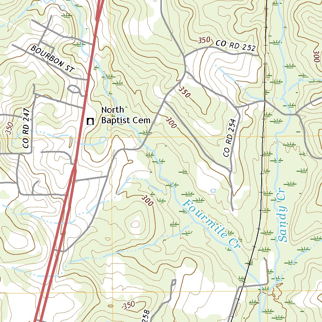 Jasper East, TX (2022, 24000-Scale) Map by United States Geological ...