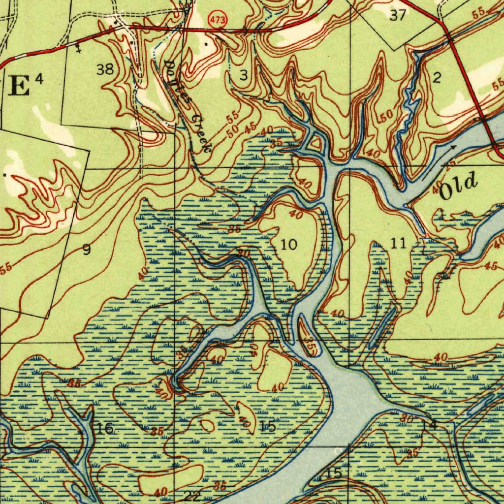 Jena, LA (1941, 62500-Scale) Map by United States Geological Survey ...