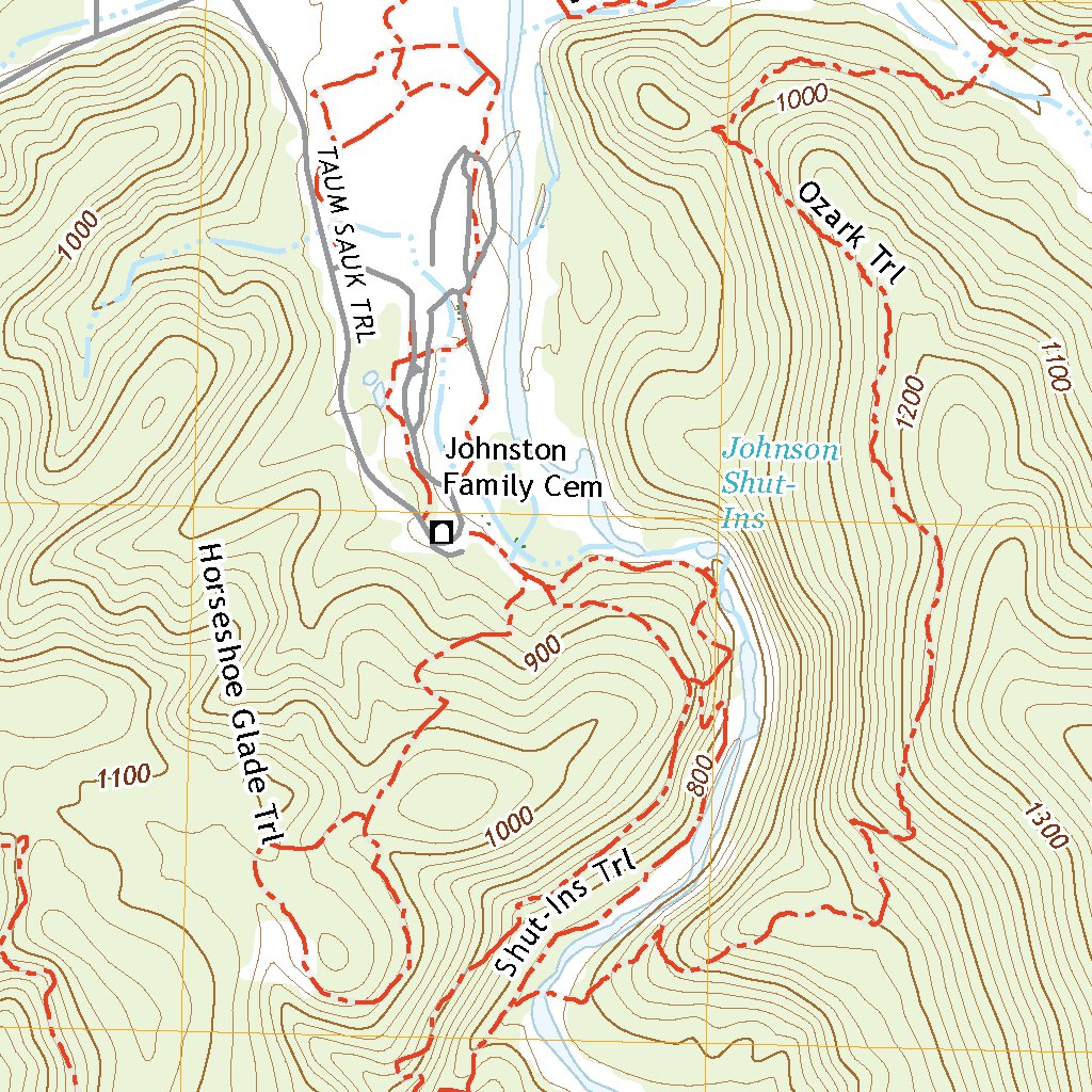 Johnson Shut-Ins, MO (2021, 24000-Scale) Map by United States ...