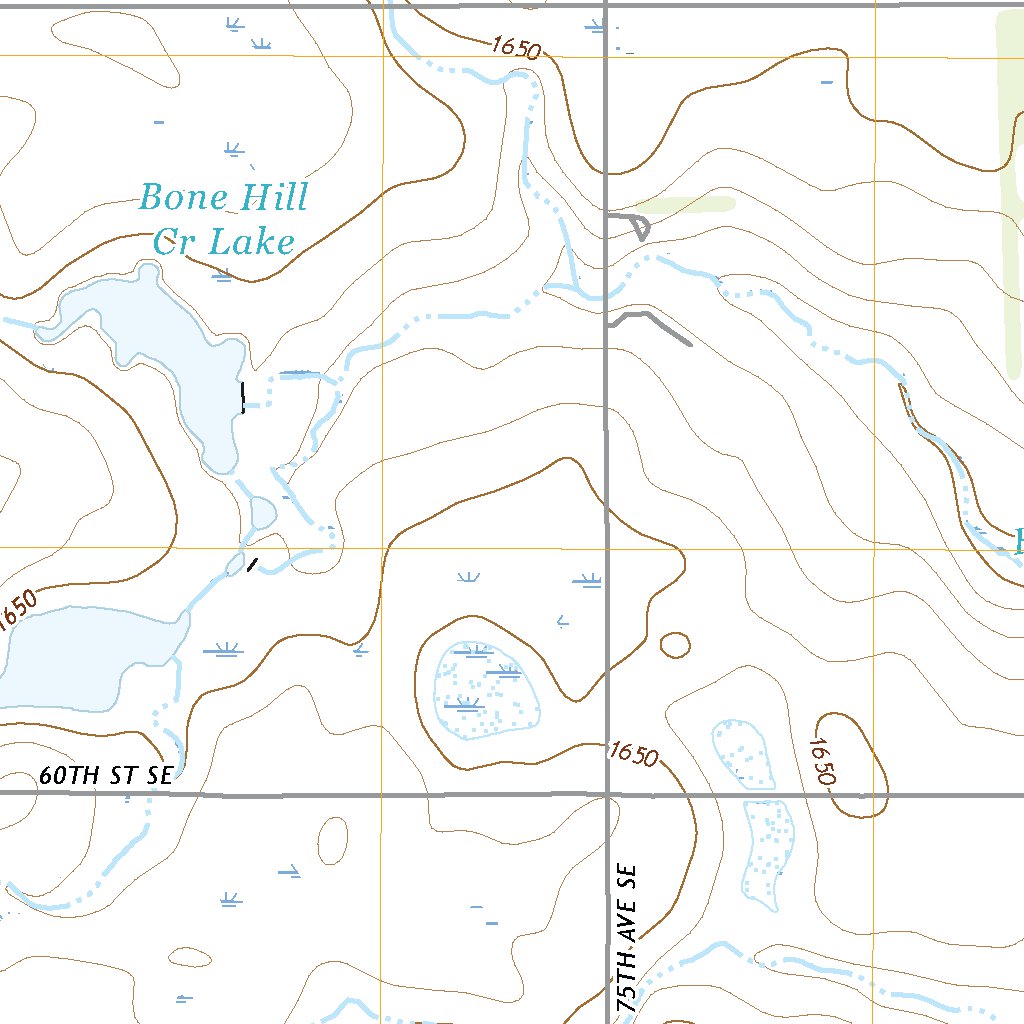 Jud SE, ND (2020, 24000-Scale) Map by United States Geological Survey ...