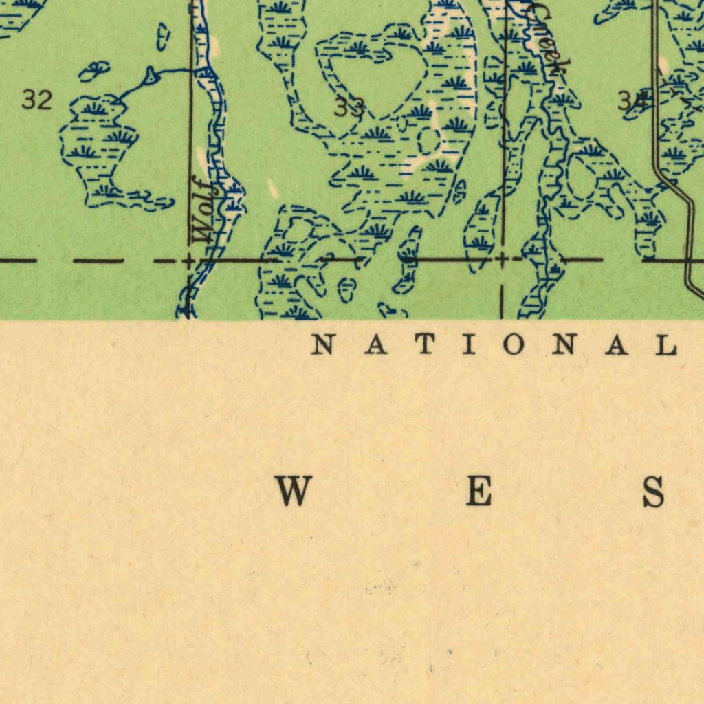 Jump River Fire Tower, WI (1945, 48000-Scale) Map by United States ...