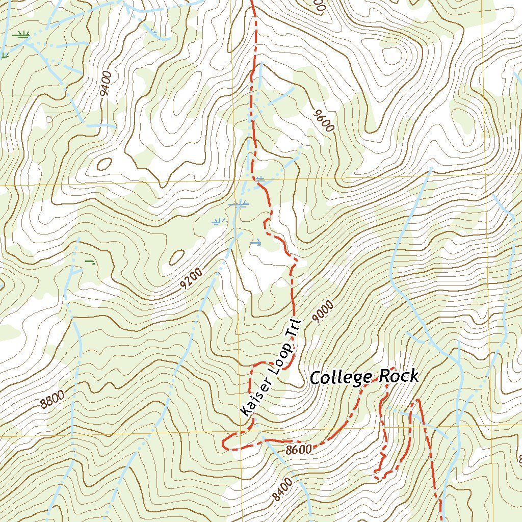 Kaiser Peak, CA (2021, 24000-Scale) Map by United States Geological ...