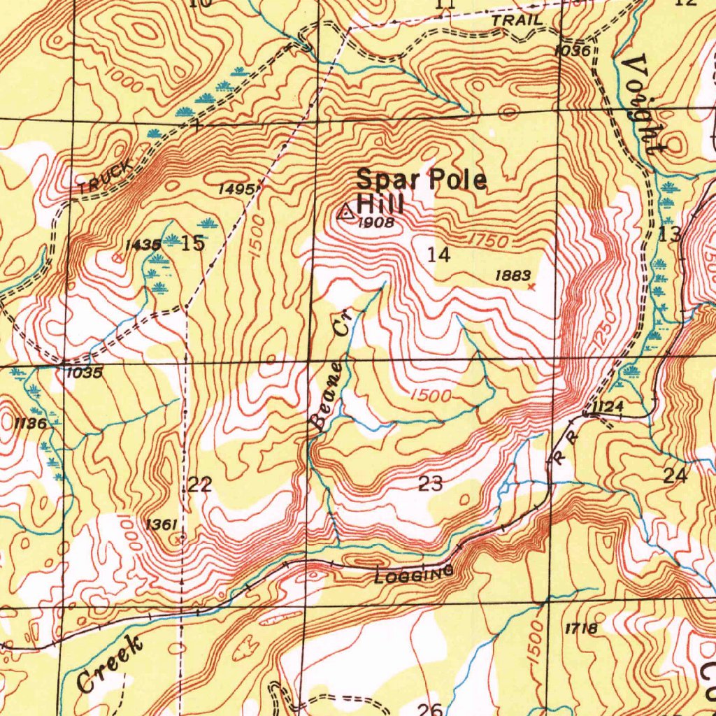 Lake Tapps, WA (1942, 62500-Scale) Map by United States Geological ...