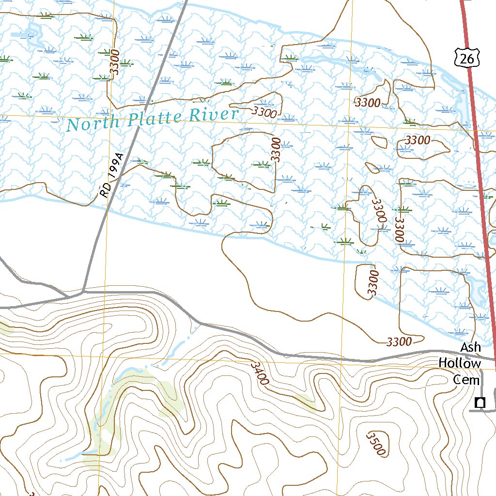Lewellen, NE (2021, 24000-Scale) Map by United States Geological Survey ...