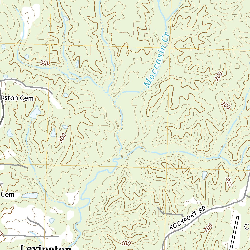 Lexington North, MS (2020, 24000-Scale) Map by United States Geological ...