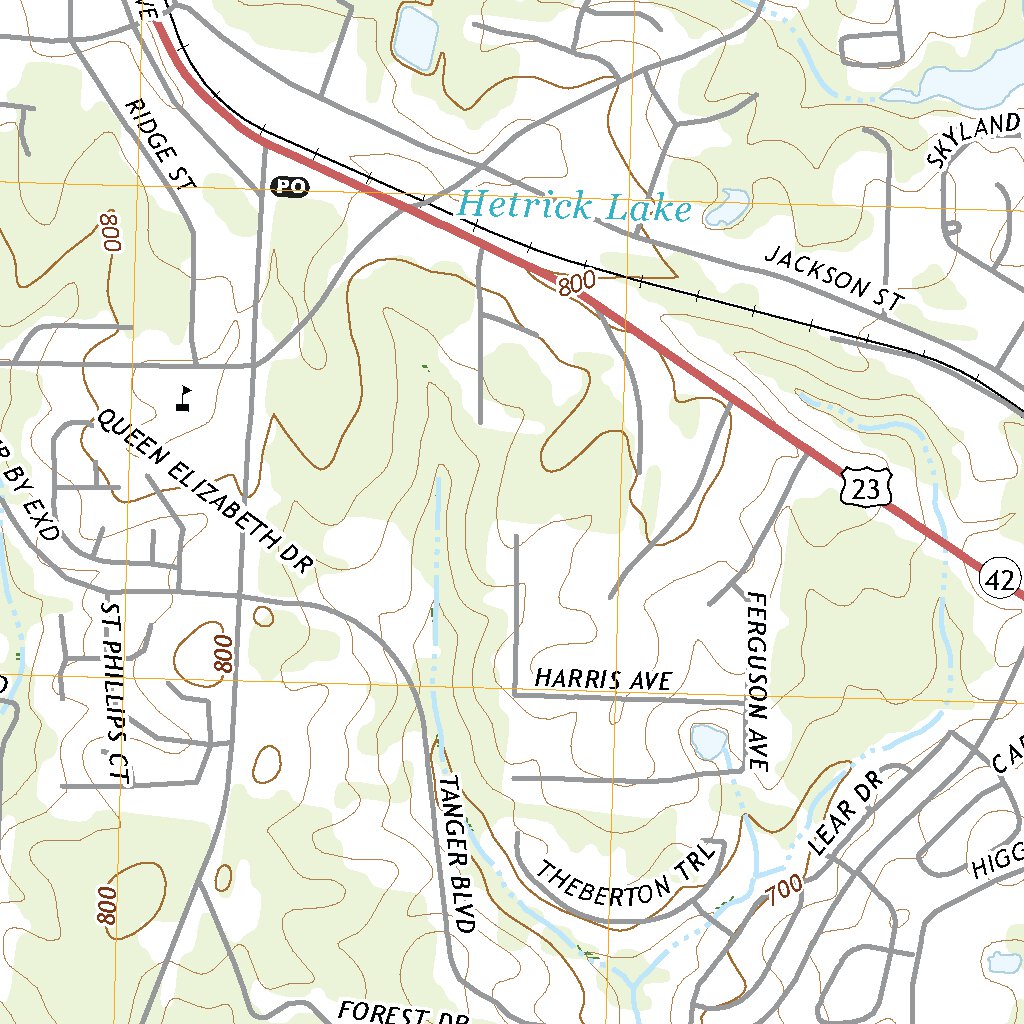 Locust Grove, GA (2020, 24000-Scale) Map by United States Geological ...