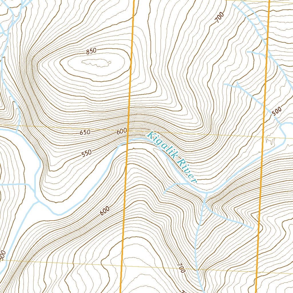 Lookout Ridge B-1 SE, AK (2020, 25000-Scale) Map by United States ...