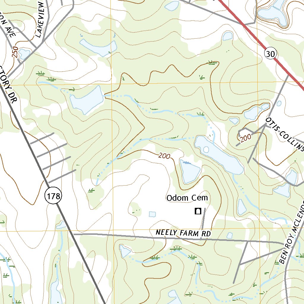 Lyons, GA (2020, 24000-Scale) Map by United States Geological Survey ...