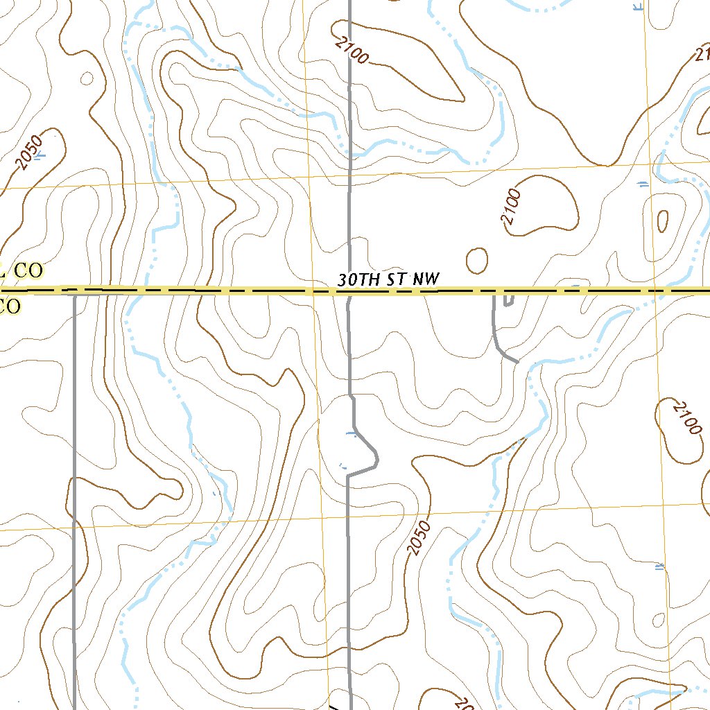 Makoti SW, ND (2020, 24000-Scale) Map by United States Geological ...