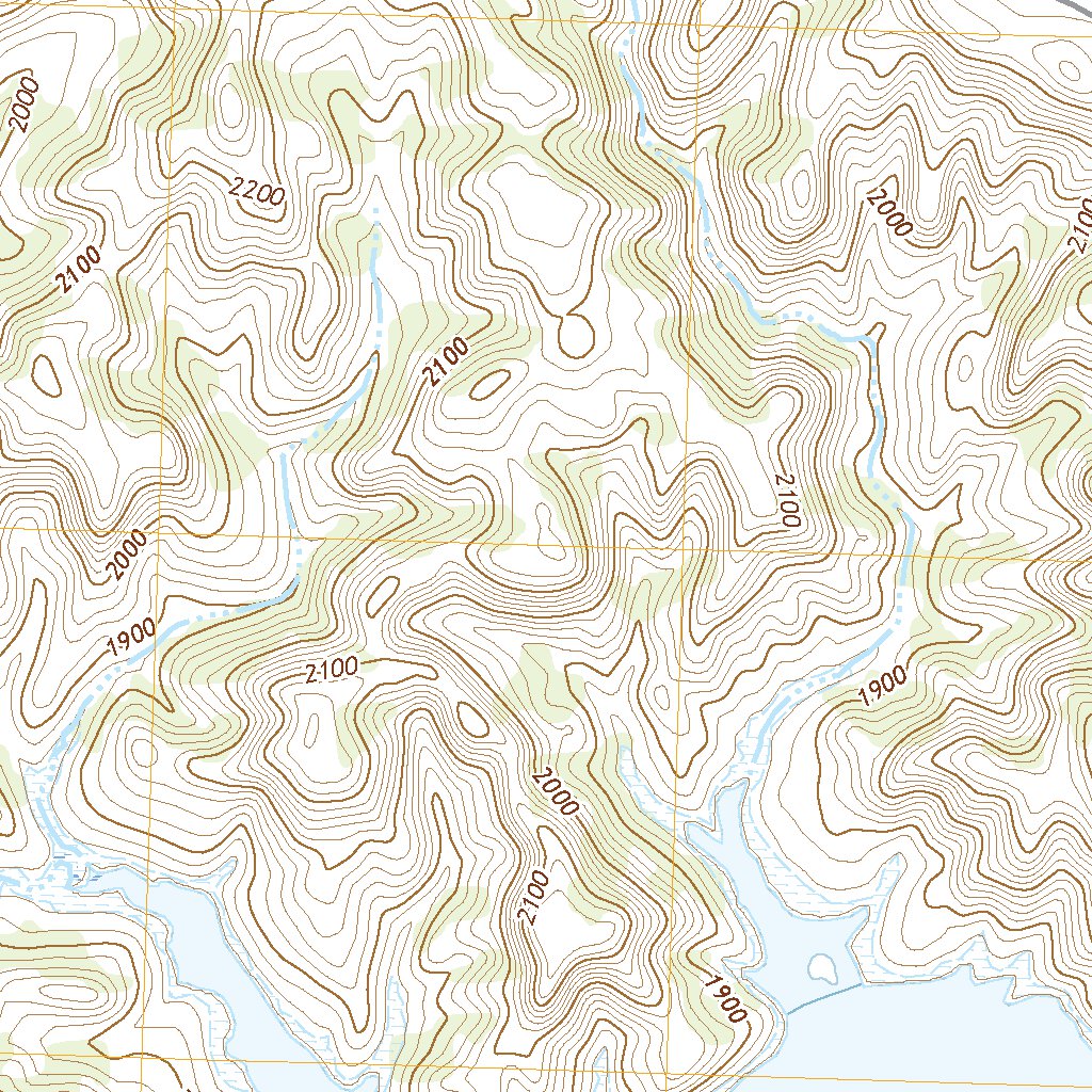 Mandaree SE, ND (2020, 24000-Scale) Map by United States Geological ...