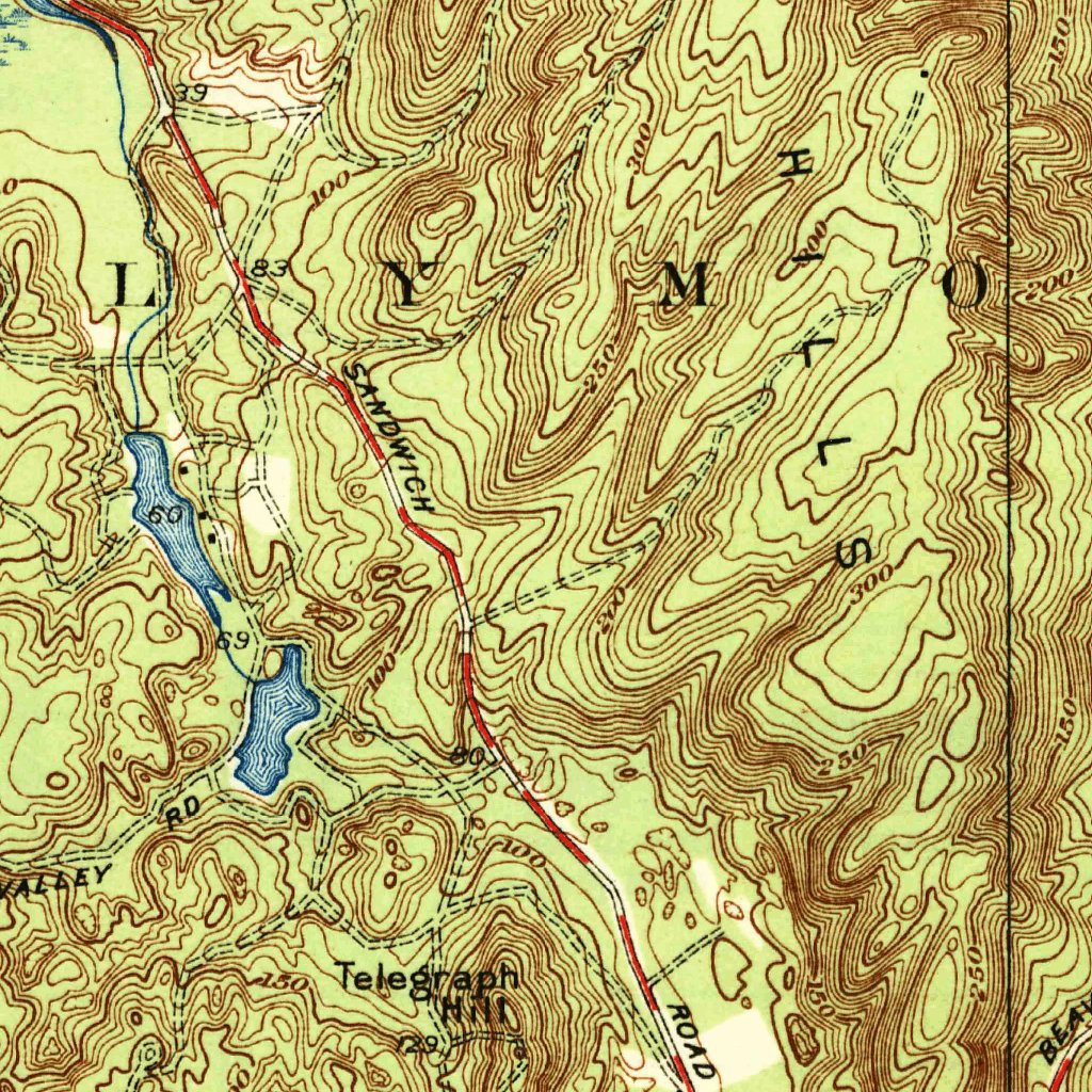 Manomet, MA (1937, 31680-Scale) Map by United States Geological Survey ...