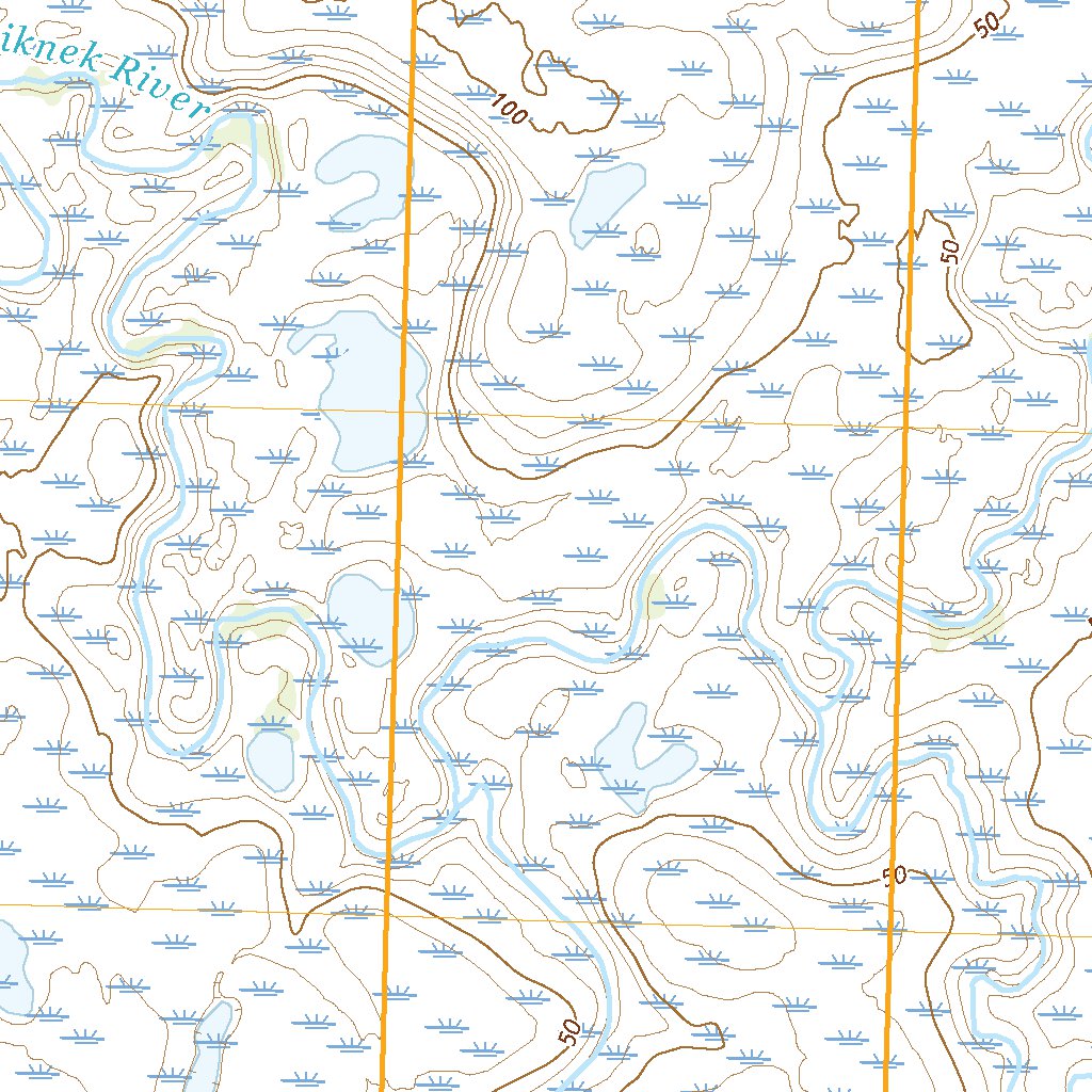 Marshall B-3 NW, AK (2020, 25000-Scale) Map by United States Geological ...