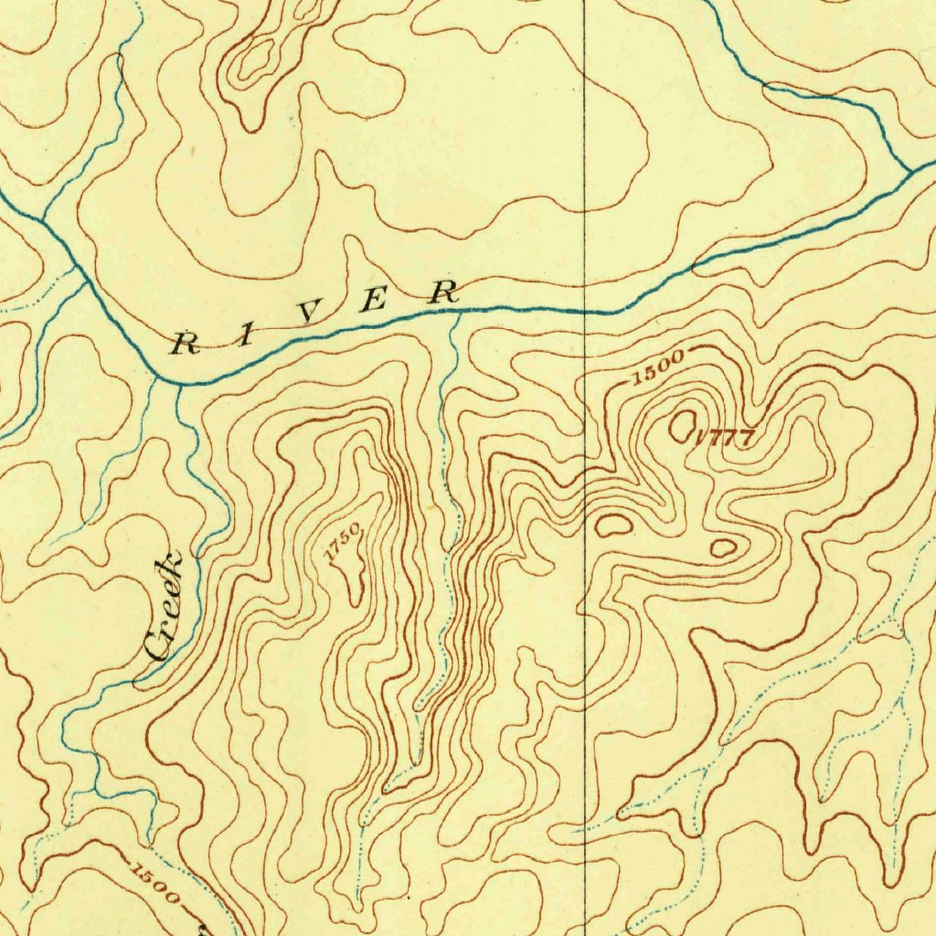 Mason, TX (1894, 125000-Scale) Map by United States Geological Survey ...