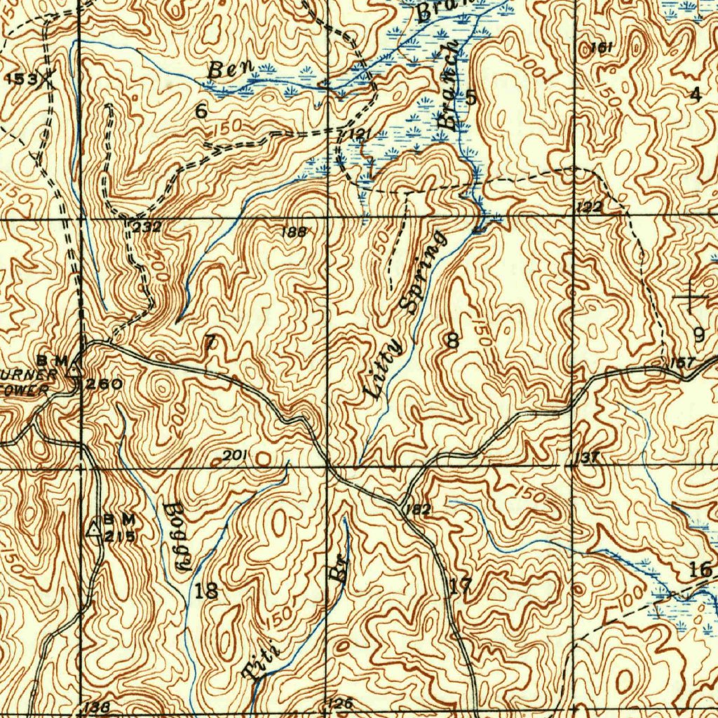 Mcintosh, AL (1944, 62500-Scale) Map by United States Geological Survey ...