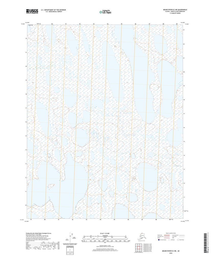 Meade River B-2 NE, AK (2020, 25000-Scale) Map by United States ...