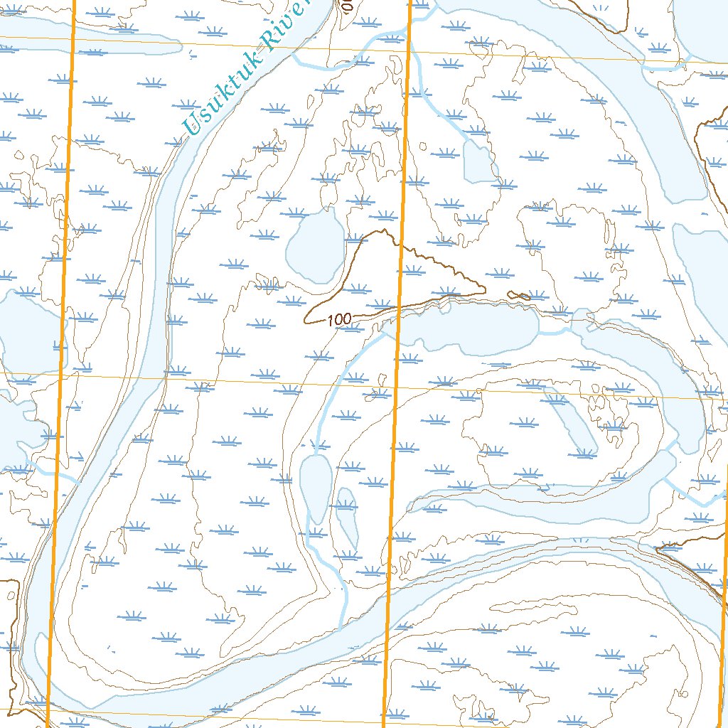 Meade River B-2 SE, AK (2020, 25000-Scale) Map by United States ...