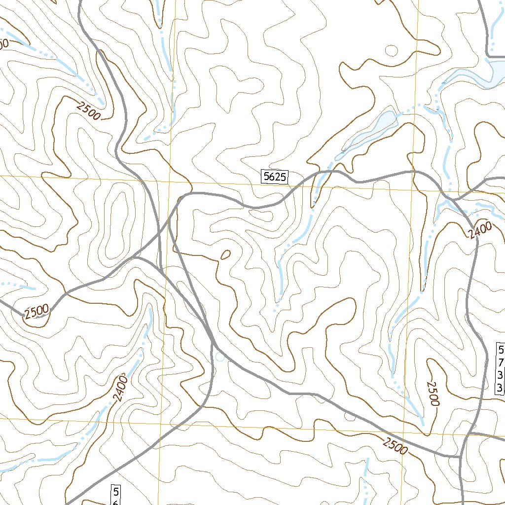 Meadow NW, SD (2021, 24000-Scale) Map by United States Geological ...