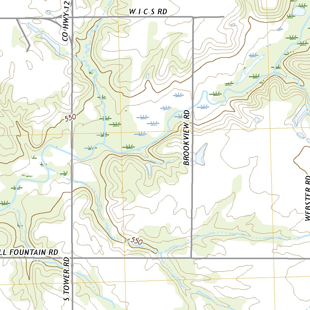 Mechanicsburg, IL (2021, 24000-Scale) Map by United States Geological ...