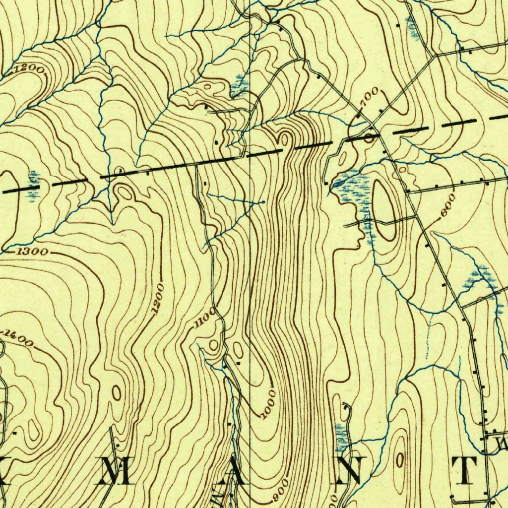 Mooers, NY (1895, 62500-Scale) Map by United States Geological Survey ...