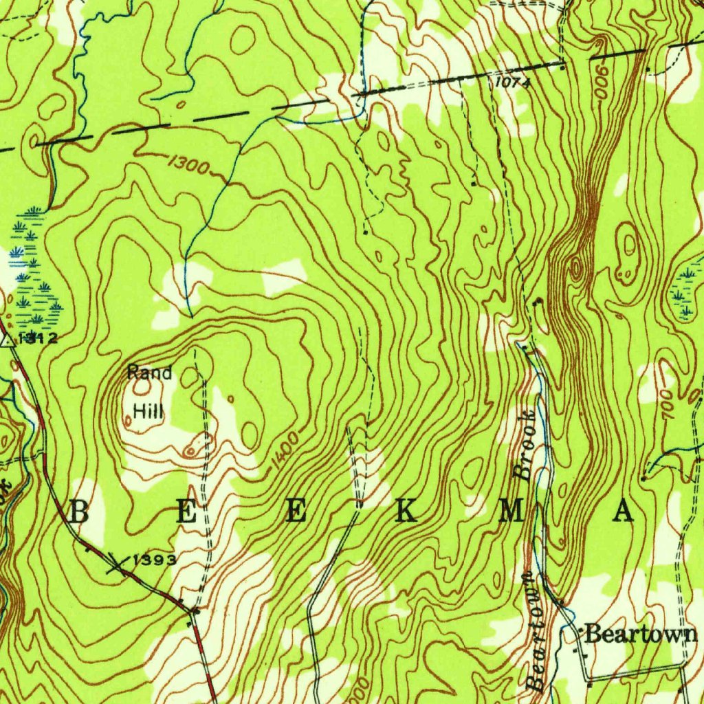 Mooers, NY (1942, 62500-Scale) Map by United States Geological Survey ...