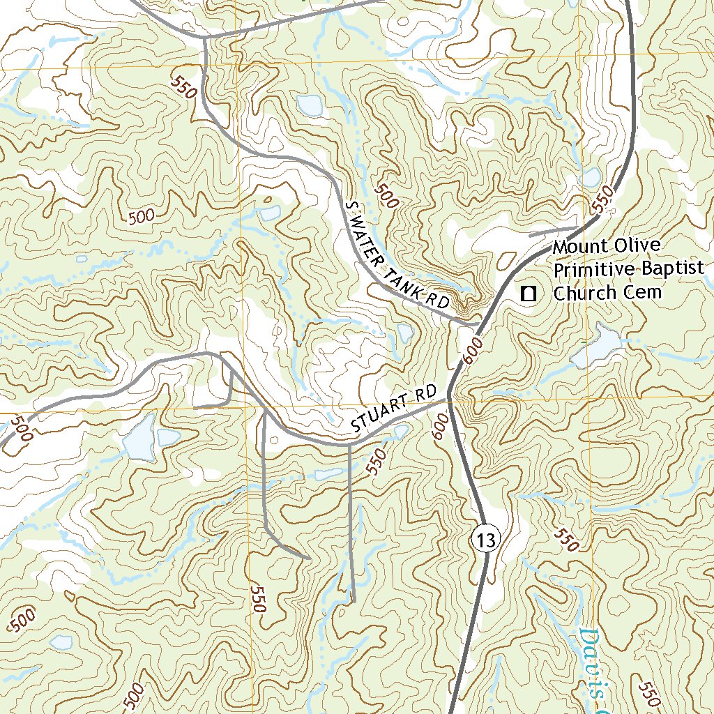Morton, MS (2021, 24000-Scale) Map by United States Geological Survey ...