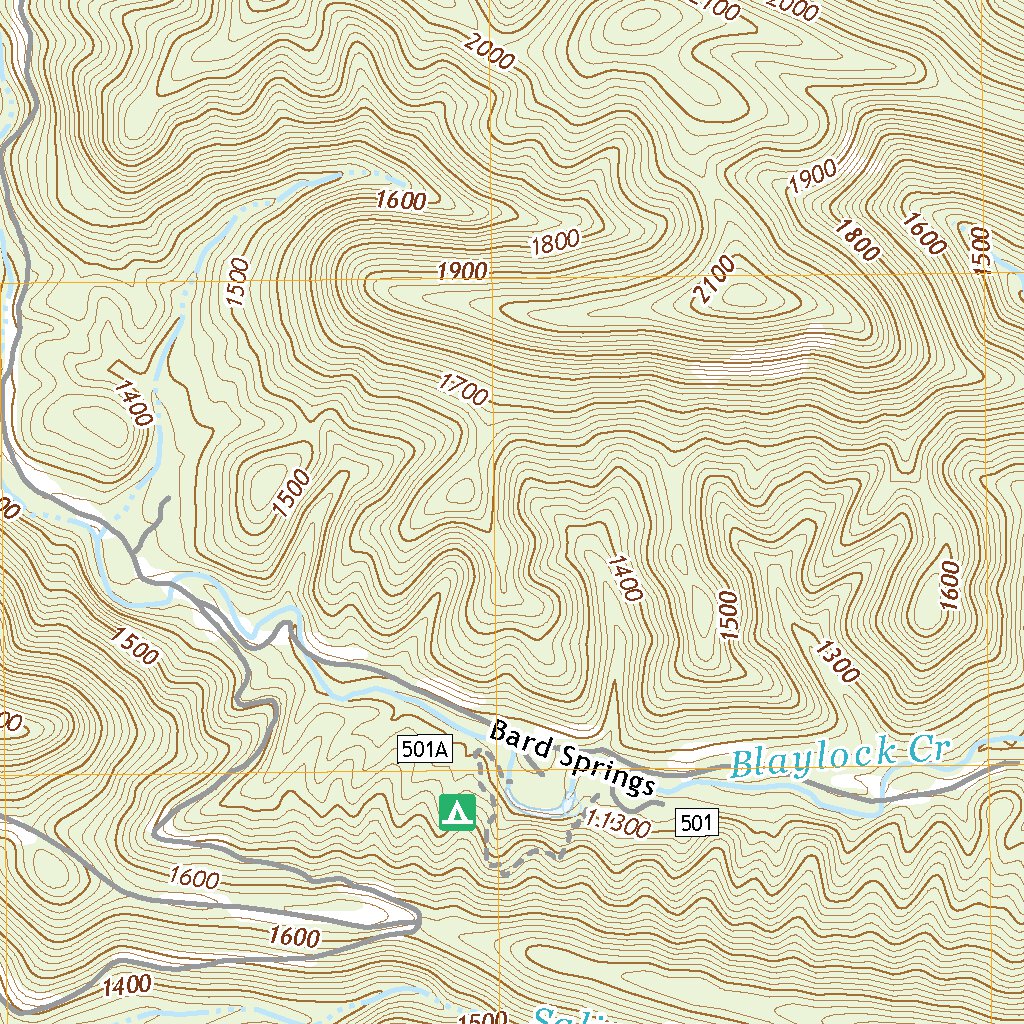 Nichols Mountain, AR (2020, 24000-Scale) Map by United States ...