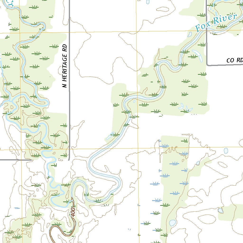 Noble, IL (2021, 24000-Scale) Map by United States Geological Survey ...