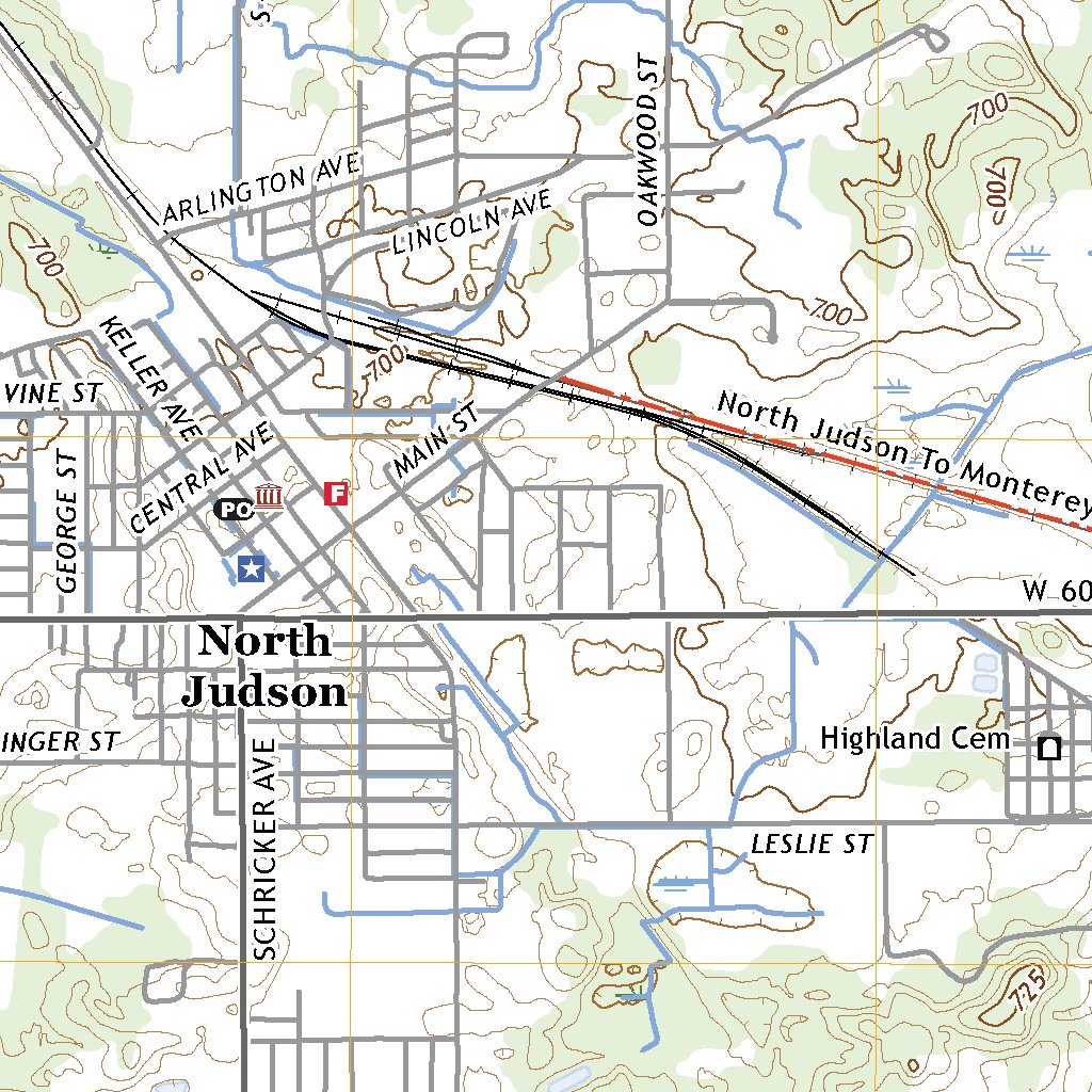 North Judson, IN (2022, 24000-Scale) Map by United States Geological ...